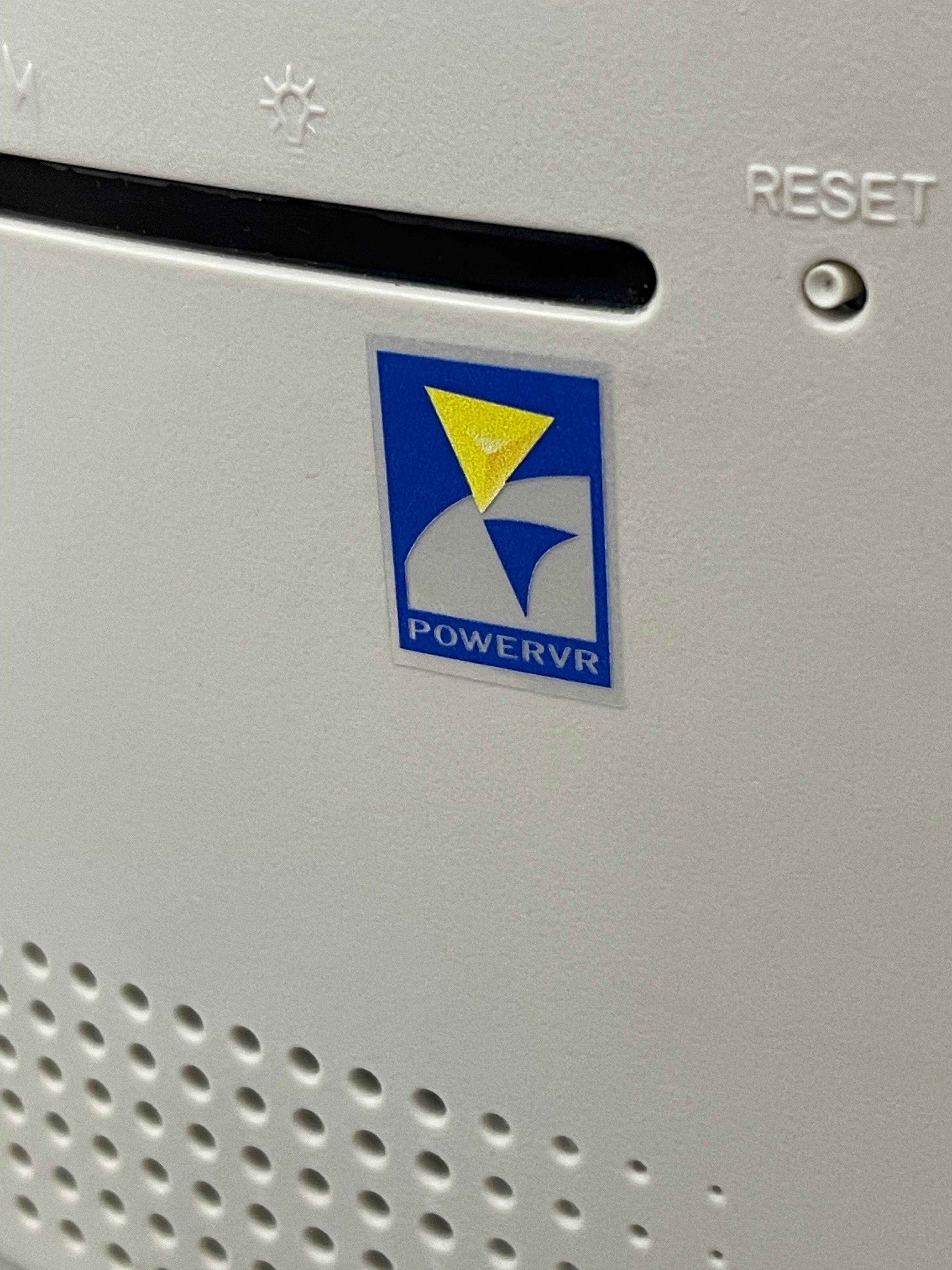 PowerVR Video Graphics Case Badge Sticker - Clear – Geekenspiel